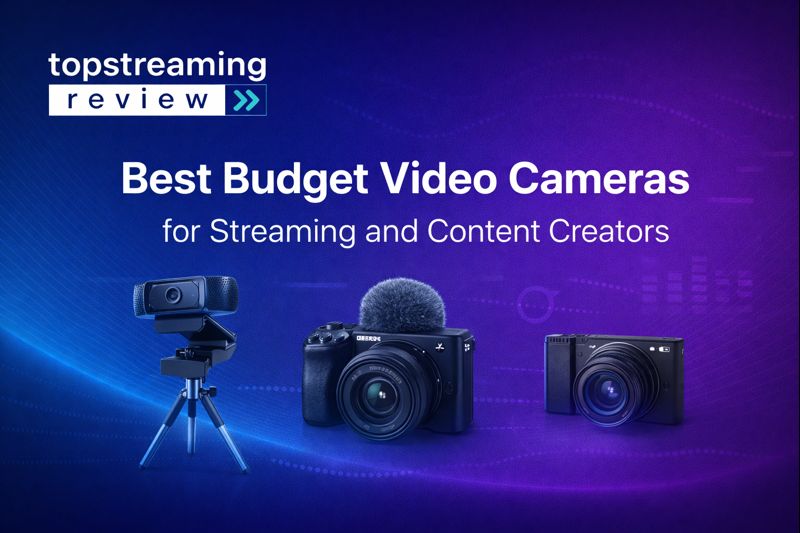 Best Budget Video Cameras for Streaming and Content Creators (2025)
