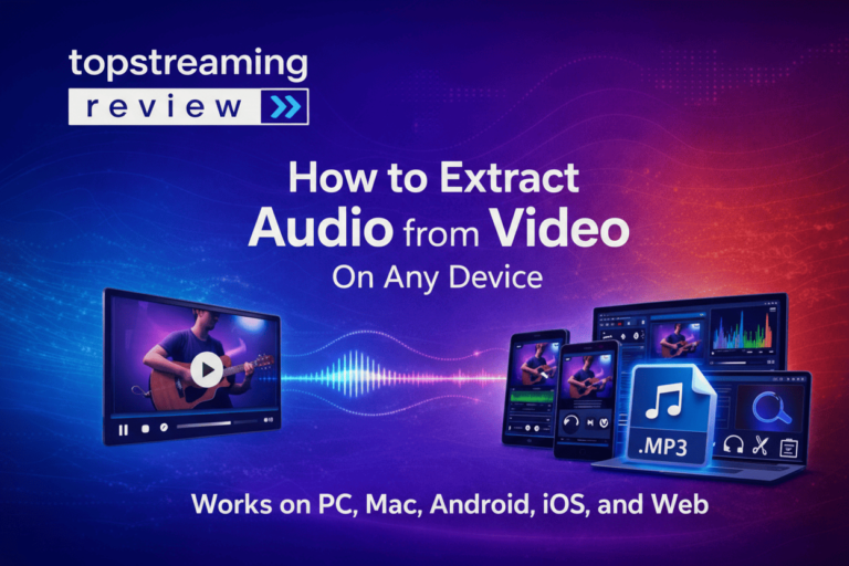How to Extract Audio from Video on Any Device (2026 Guide)